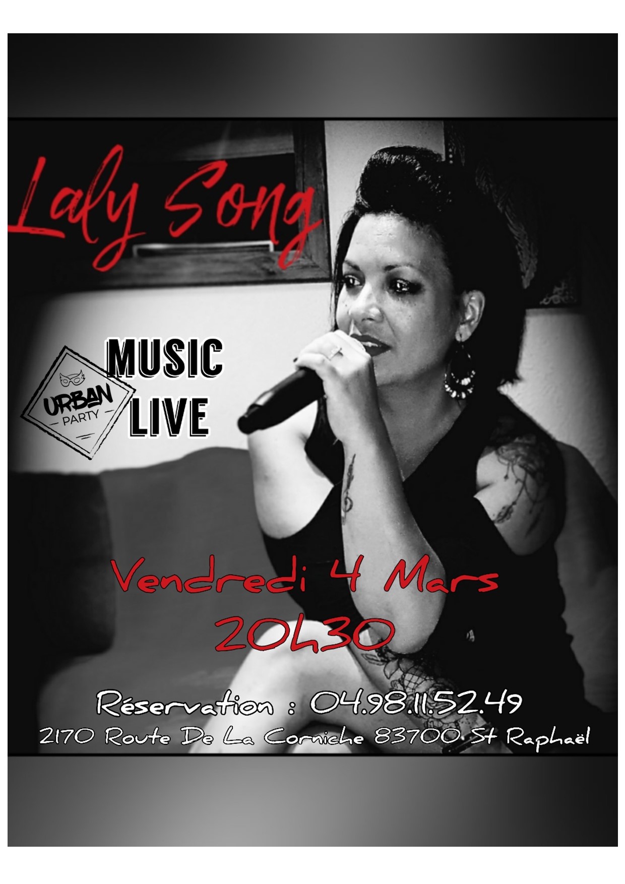 Music Live avec LALY SONG - Urban Beach