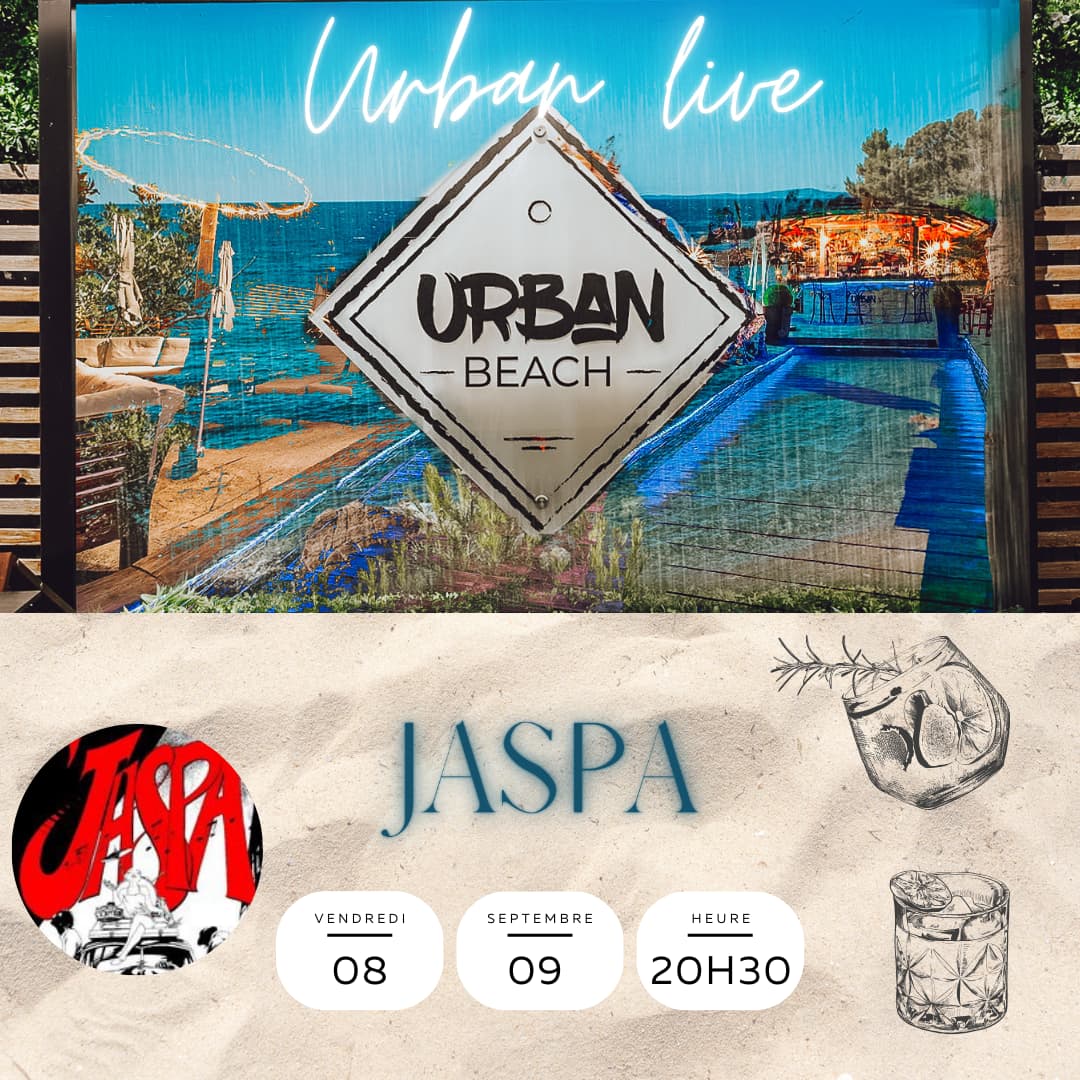CONCERT LIVE avec le Groupe JASPA - Urban Beach